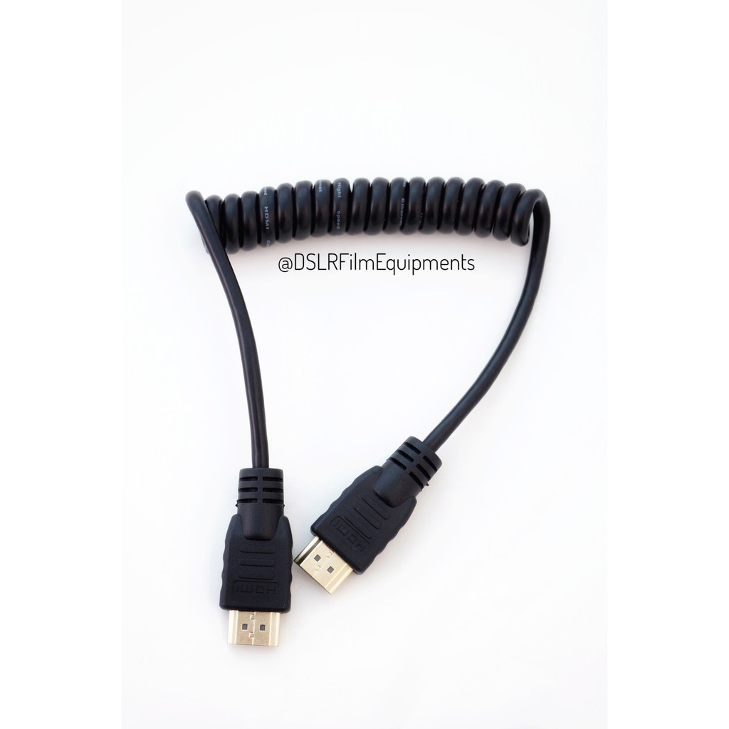 Jual Kabel HDMI Spiral HDMI Coiled Spring Connection HDMI Type A to ...