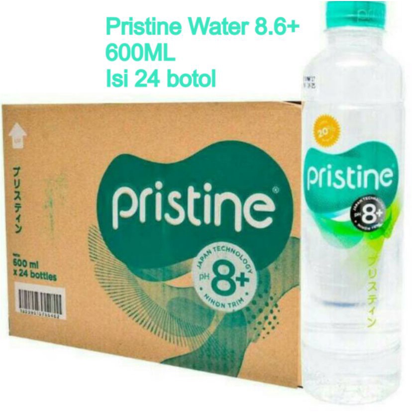 Jual peristine 8+ 600ml Air Mineral | Shopee Indonesia