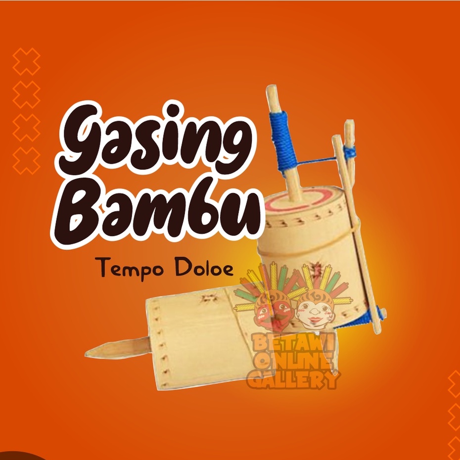 Jual Gasing / Pangggal Bambu / Mainan Tradisional / Gangsing Bambu ...