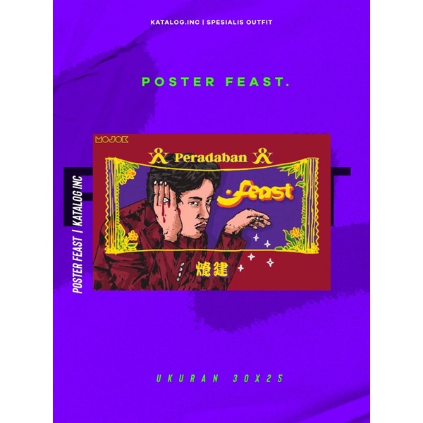 Jual Poster band feast / Feast. uang Muka / selamat sukses | Shopee ...