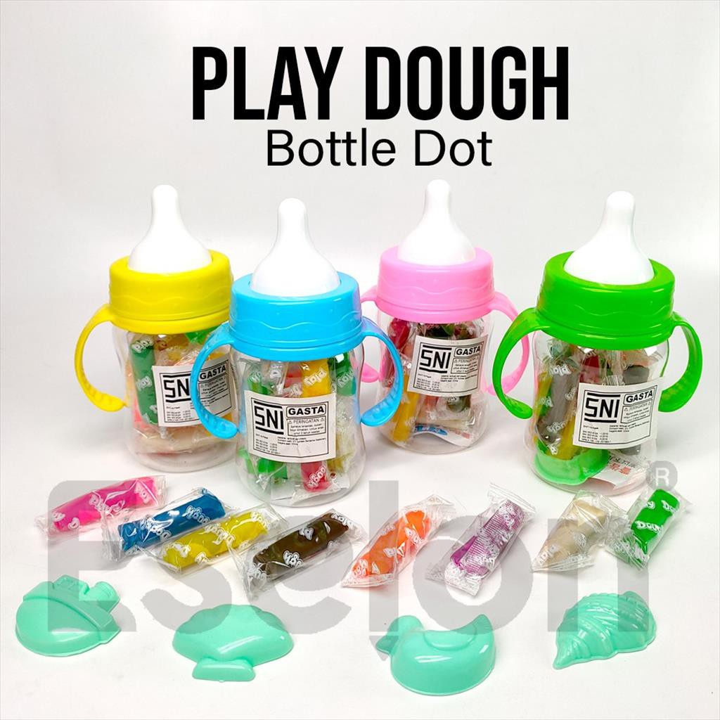 Jual Playdough set SNI Botol Dot TK5010 / plastisin / malam | Shopee ...
