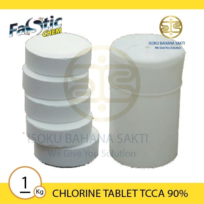 Jual TCCA 90% Tablet 1 Kg Kemasan Tabung / Tube | Shopee Indonesia
