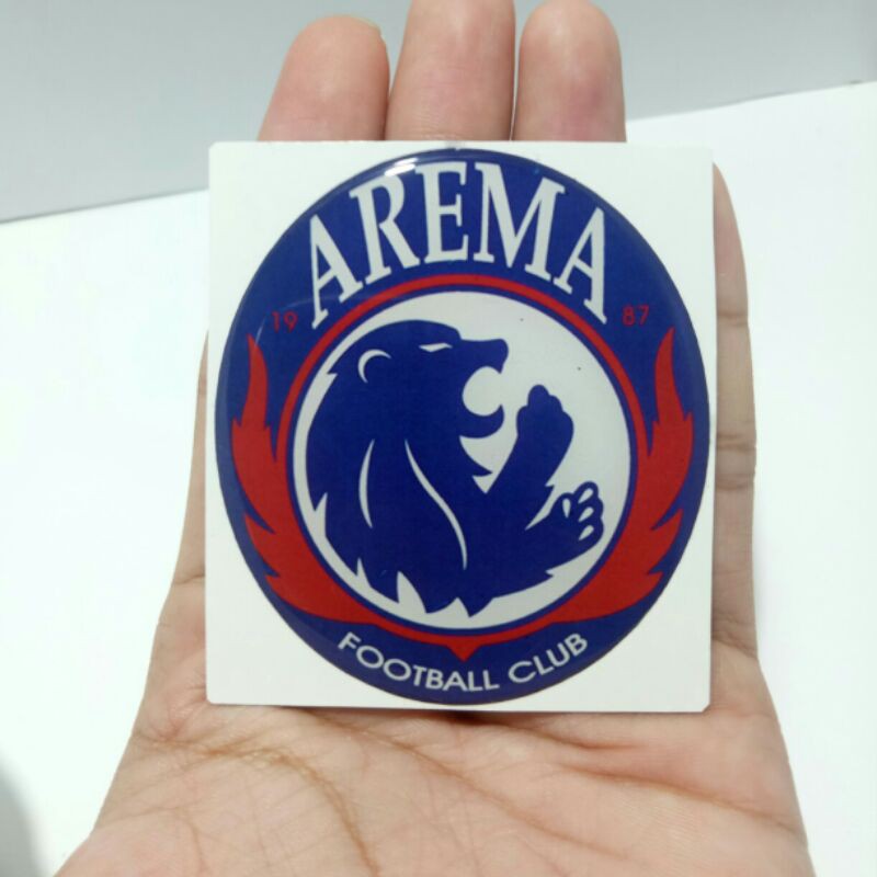 Jual Emblem sticker timbul resin lentur logo arema | Shopee Indonesia