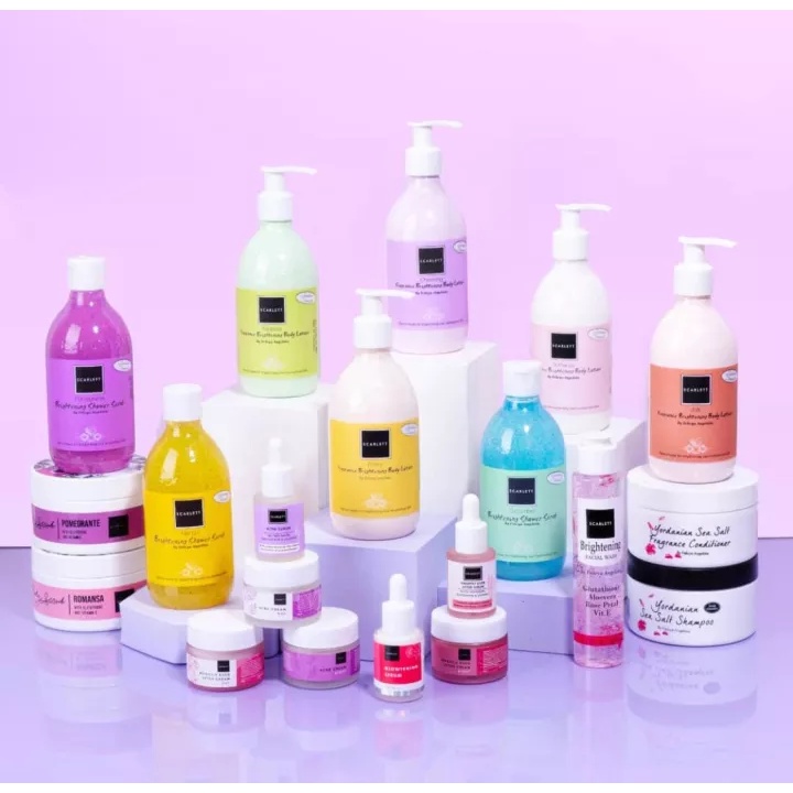 Jual scarlett body lotion / scarlett whitening / lotion pemutih / (BUY ...