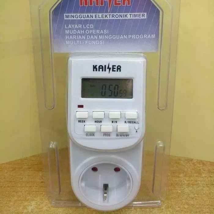 Jual Timer digital Kaiser stop kontak listrik Kaiser Kingstar ...