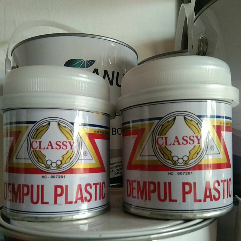 Jual dempul plastik classy 250g | Shopee Indonesia
