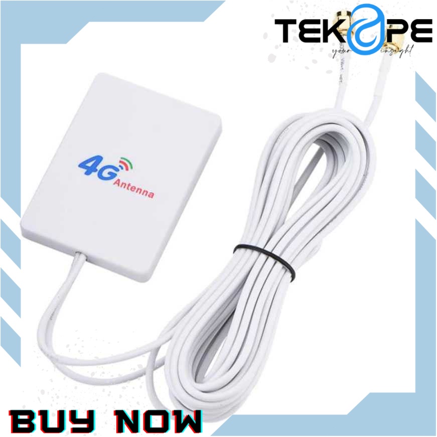 Jual Produk D-LENP Antena Eksternal 3G 4G LTE 28dBi SMA Connector 2M ...