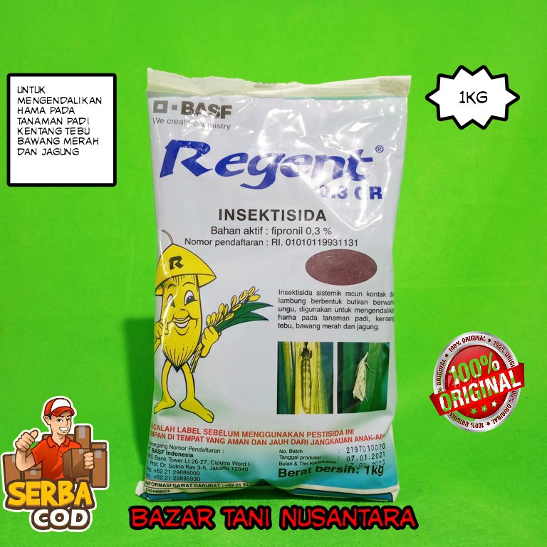 Jual Regent tabur regent granul regen insektisida fipronil pembasmi ...
