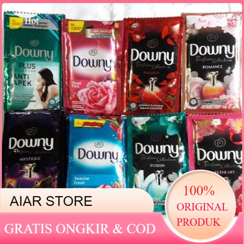 Jual Downy Sachet 1000 20ml x 6Sachet ( 1 Renceng isi 6 Sachet ...