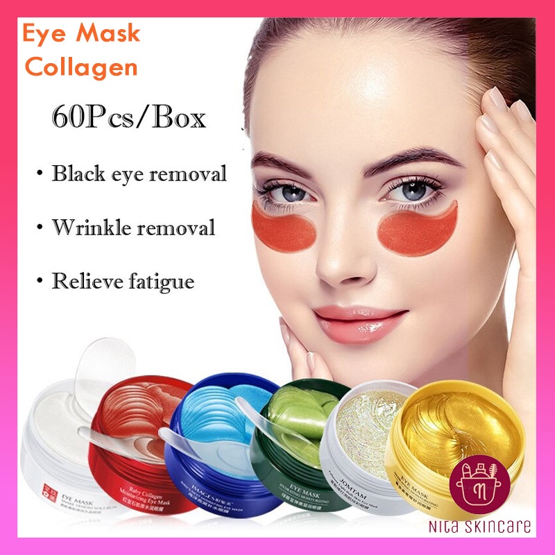 Jual 60 Pcs Eye Mask Collagen Mata Panda Masker Mata Menghilangkan Mata ...