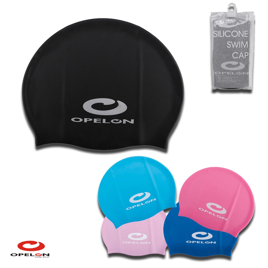 Jual Swim Cap Silicone - Topi Renang Dewasa dan Junior - Opelon ...