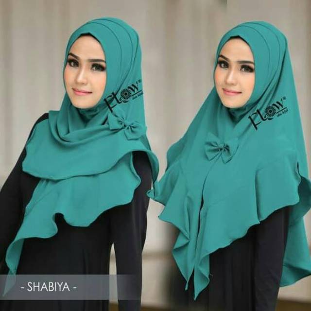 Jual Jilbab instant flow SHABIYA MINI KHIMAR | Shopee Indonesia