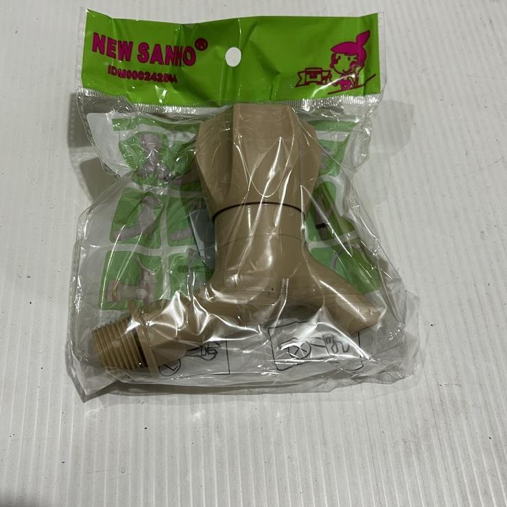Jual Update Terbaik SANHO Kran Tembok Pvc Belimbing 1/2 3/4" | Shopee ...