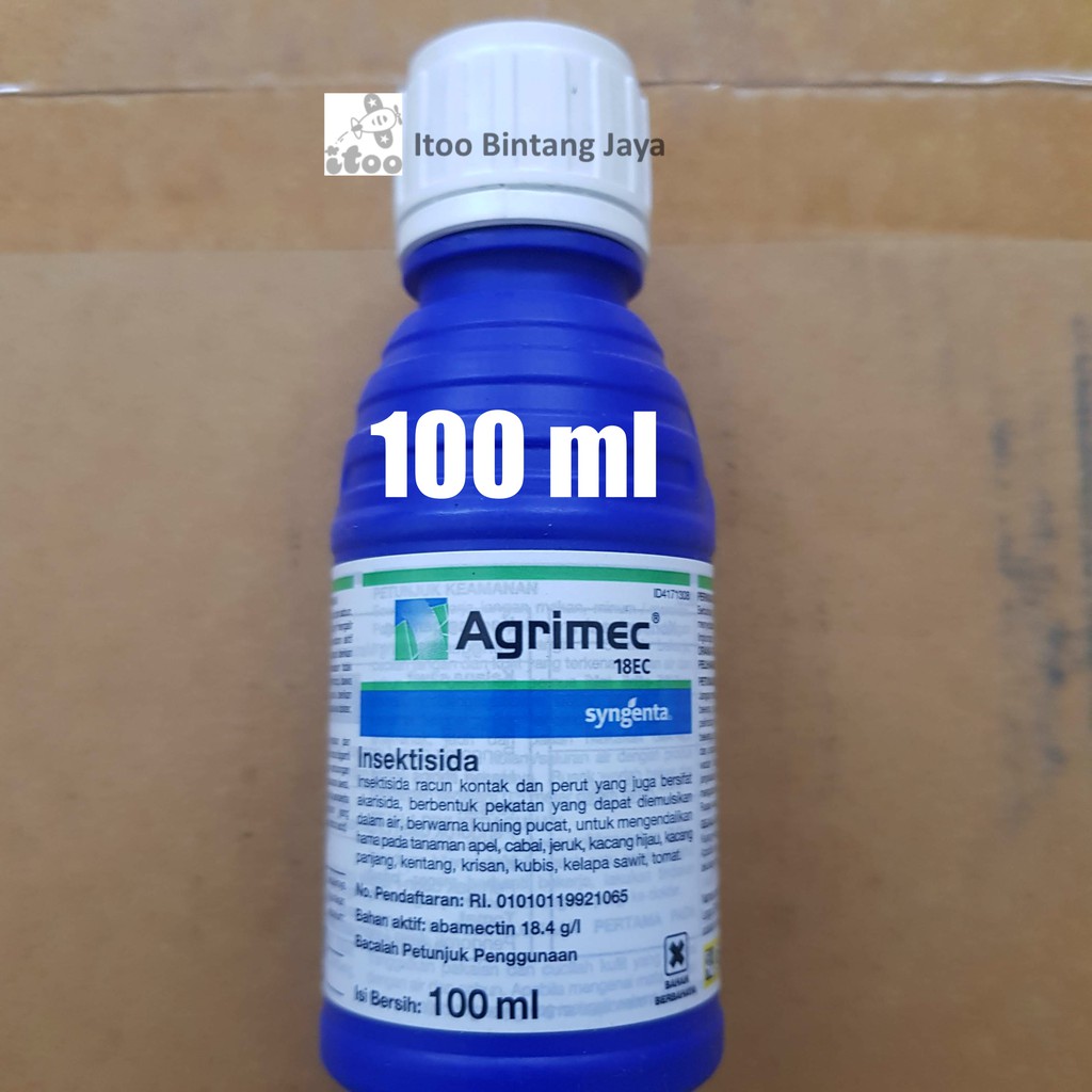 Jual Insektisida Abamektin Agrimec 18 EC kemasan 100 ml Syngenta ...