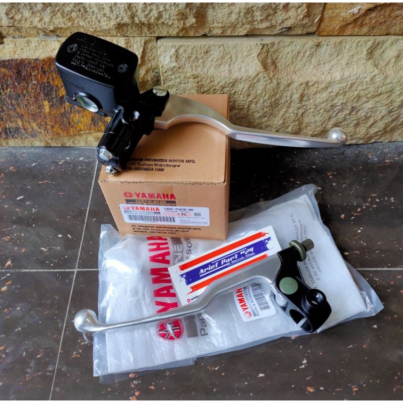 Jual master rem R25 set handle kopling yamaha R25 original asli ...
