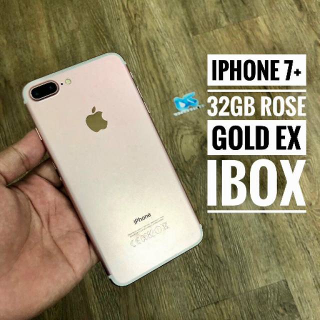Jual iPhone 7 plus 32gb second original ex ibox fullsef | Shopee Indonesia