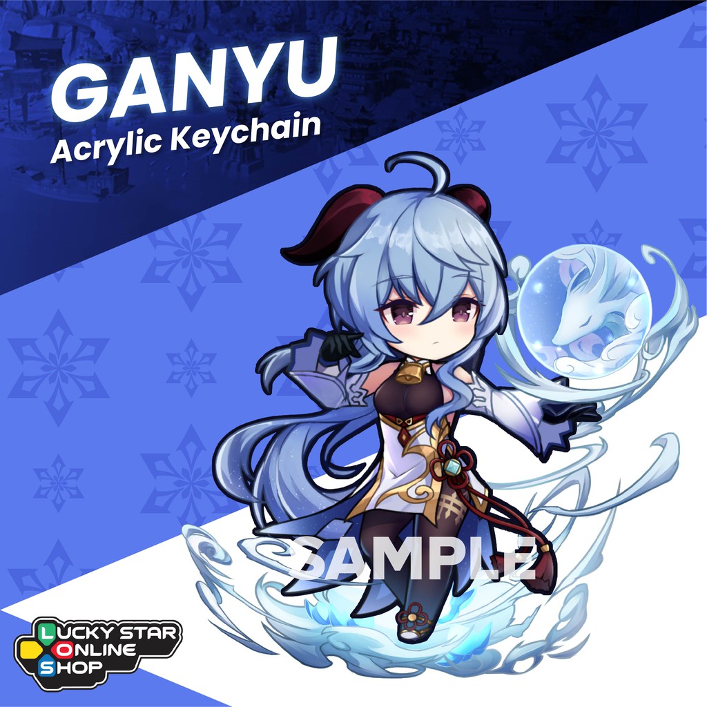 Jual Keychain Genshin Impact Ganyu | Shopee Indonesia