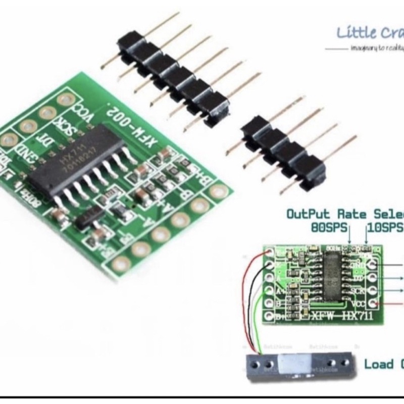 Jual Modul Sensor Berat LoadCell HX711 Weighing Tekanan Timbangan ...