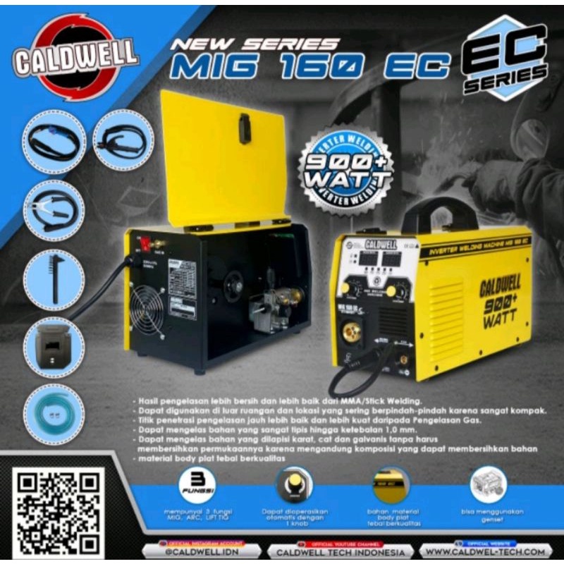 Jual Mesin Las Mig 160 EC Caldwell | Shopee Indonesia