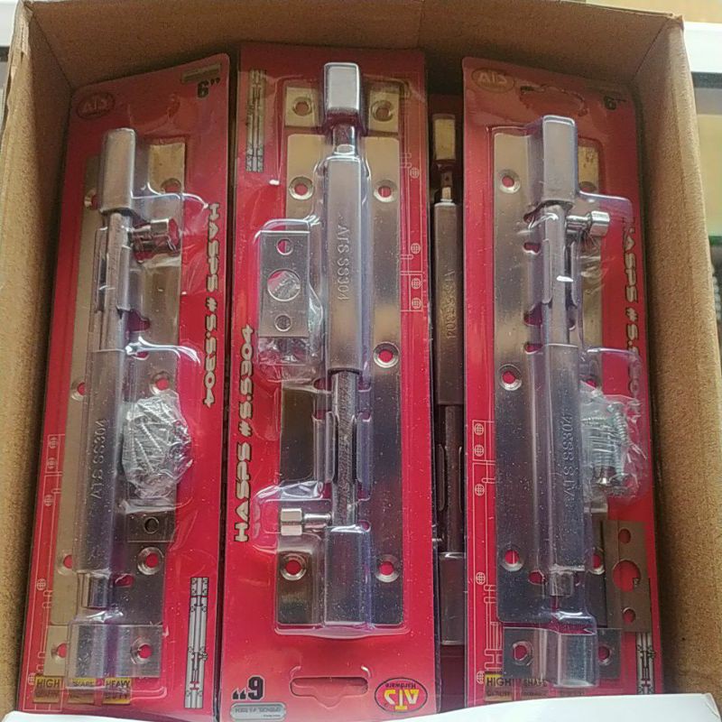 Jual Grendel Pintu & Jendela 6" inch - Slot Pintu ATS | Shopee Indonesia