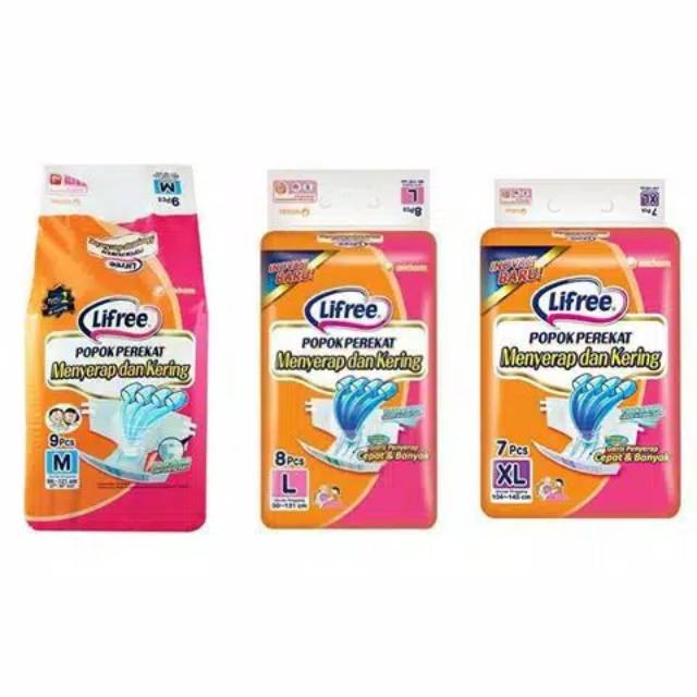 Jual LIFREE POPOK PEREKAT DAN CELANA M8/ L7/ XL6 | Shopee Indonesia