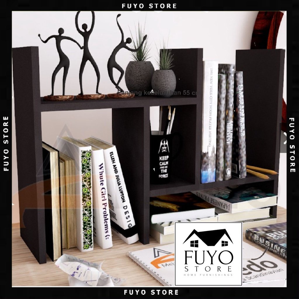 Jual FYSRM16 - Rak Buku Meja Dinding Minimalis Rak Meja Belajar Rak ...