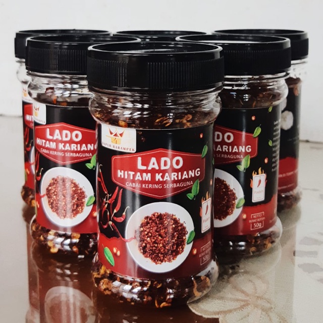 Jual LADO HITAM KARIANG PADEH (cabe hitam kering pedas) | Shopee Indonesia