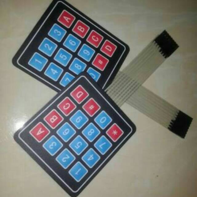 Jual 4 X 4 MATRIX MEMBRANE KEYPAD | Shopee Indonesia