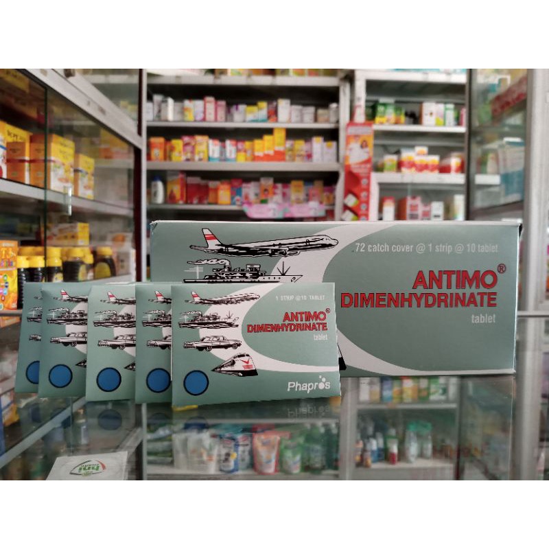 Jual Antimo Tablet Dewasa 1 Strip @10 Tablet - ED 12/2029 | Shopee ...