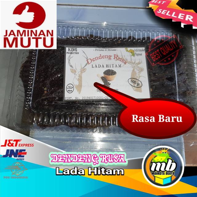 Jual Dendeng Daging Rusa LADA HITAM (rasa baru) | Shopee Indonesia