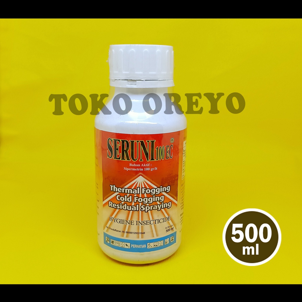 Jual SERUNI 100 EC 500 ML INSEKTISIDA OBAT FOGGING NYAMUK | Shopee ...