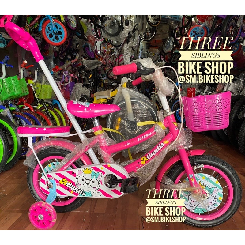 Jual SEPEDA MINI ANAK ATLANTIS KITTY 12 INCH WARNA PINK DISERTAI ...