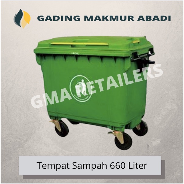 Jual Tempat Sampah Sulo / Garbage Bin KLEEN (660 Liter) | Shopee Indonesia