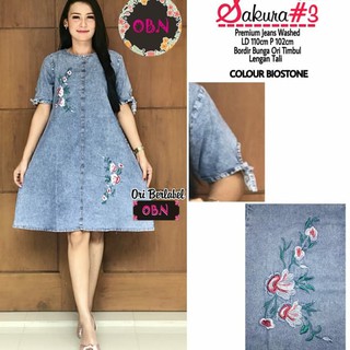 Jual PROMO DISCOUNT BAJU ATASAN WANITA KULIAH midi dress dijamin gambar ...