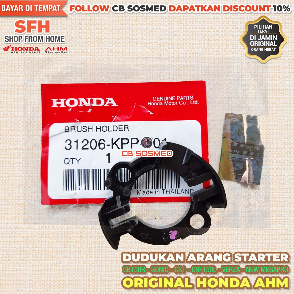 Jual Dudukan Arang Stater CB150R Old Dudukan Brostel Dinamo Stater CB ...