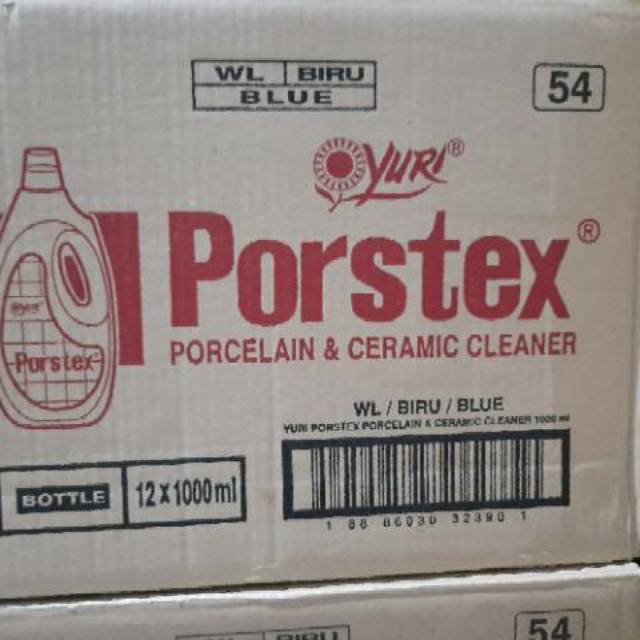 Jual (DUS) Porstex pembersih porselen keramik 12x1000ml | Shopee Indonesia