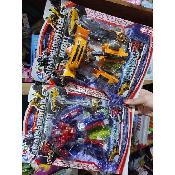 Jual Mainan Anak Robot Transform Bumblebee Optimus Prime Transformer | Shopee Indonesia