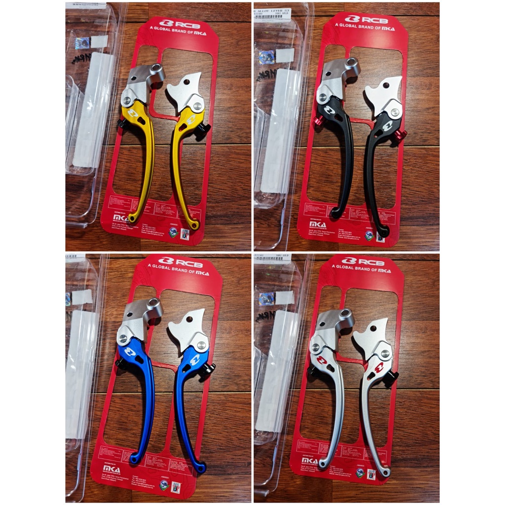 Jual (RCB) VIXION/ R15 - S3 HANDLE/ HENDEL SET ALLOY LEVER | Shopee Indonesia