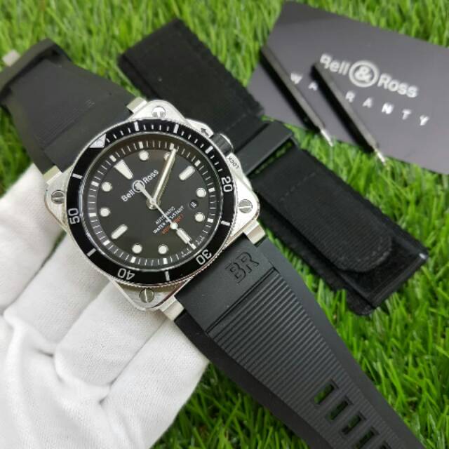Jual JAM TANGAN PRIA BELL & ROSS AUTOMATIC ULTIMATE SWISS CLONE ...