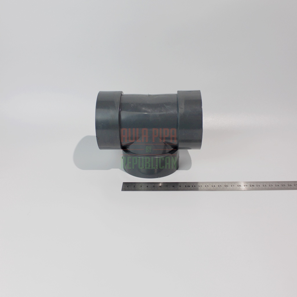Jual TEE 3" FITTING PIPA PVC MERK VOSCAR | T | Shopee Indonesia