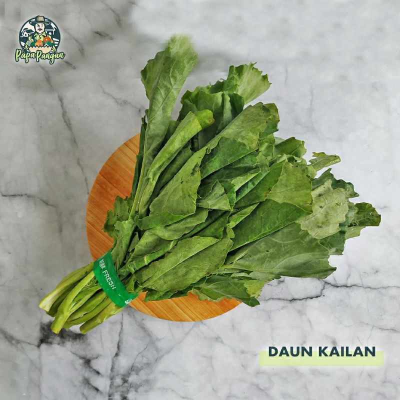 Jual Daun Kailan Fresh Papapangan - 200 gram | Shopee Indonesia