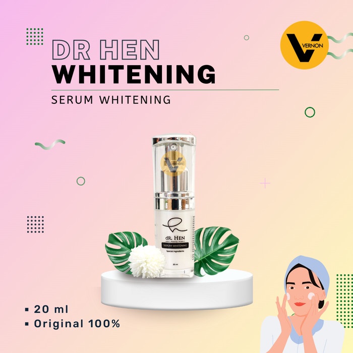 Jual Dr Hen Face Serum Wajah Brightening Whitening Skincare DrHen ...