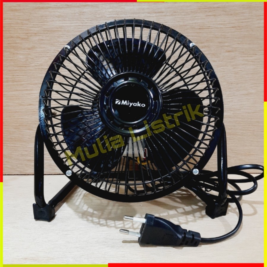 Jual KIPAS ANGIN MIYAKO 6 INCH KAD06 KIPAS ANGIN BESI MINI KIPAS KECIL ...