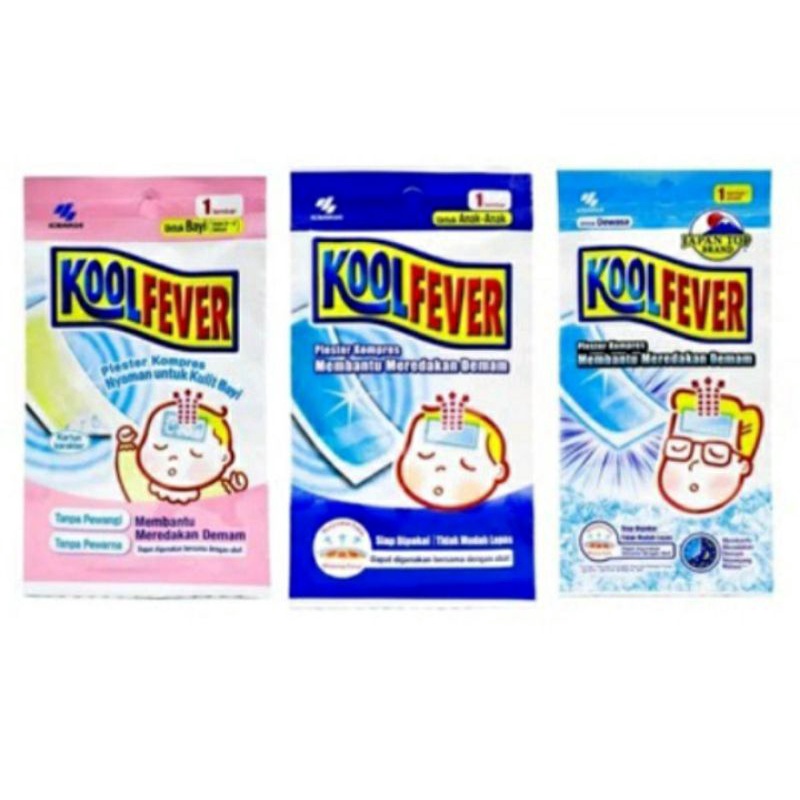 Jual Kool Fever Kompres Demam Plester Anak koolfever kol fever kolfever cool fever coolfever ...