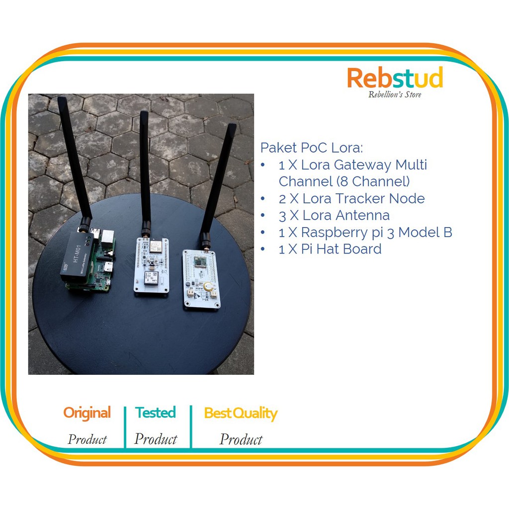 Jual Paket Lora Gateway Multi Channel SX1301 dan Lora Tracker SX1276 ...