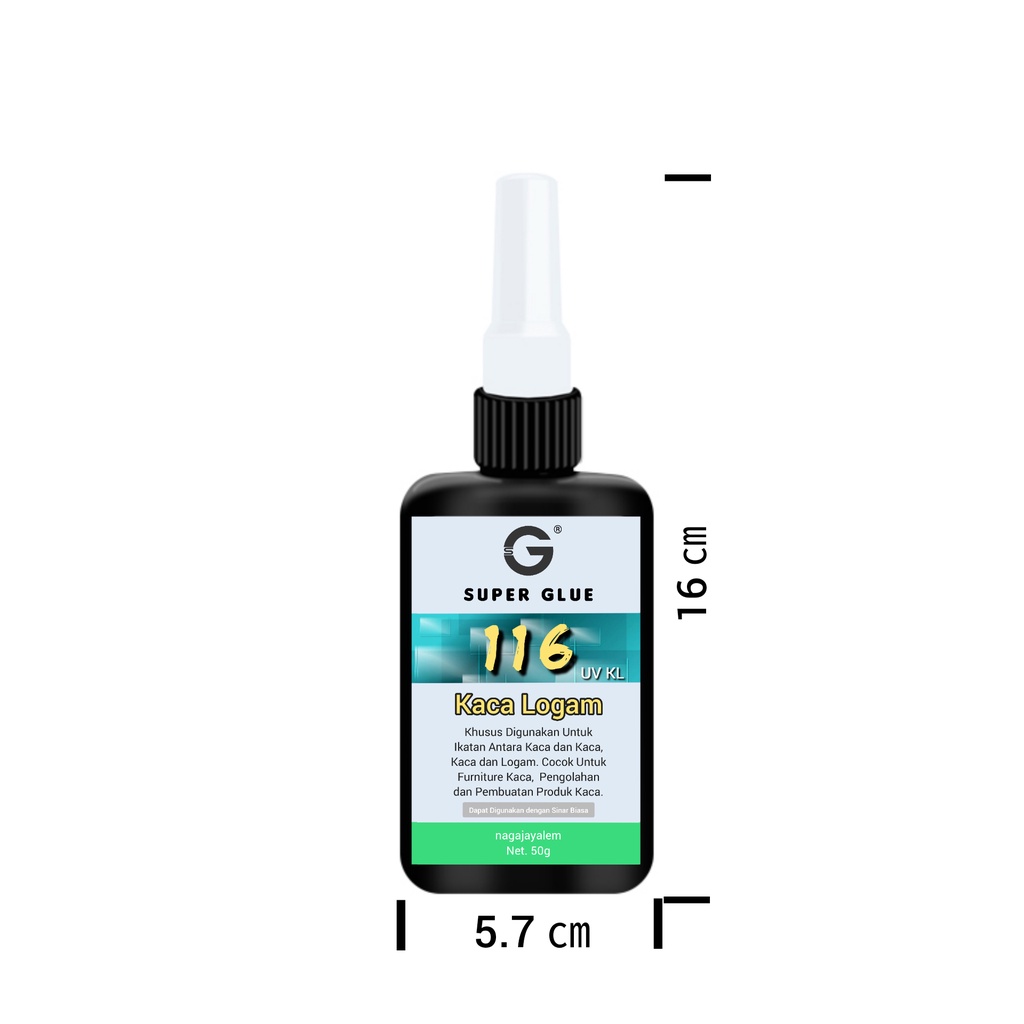 Jual (50g)Lem UV Kaca Logam/Lem KL 116/Lem UV Laser | Shopee Indonesia