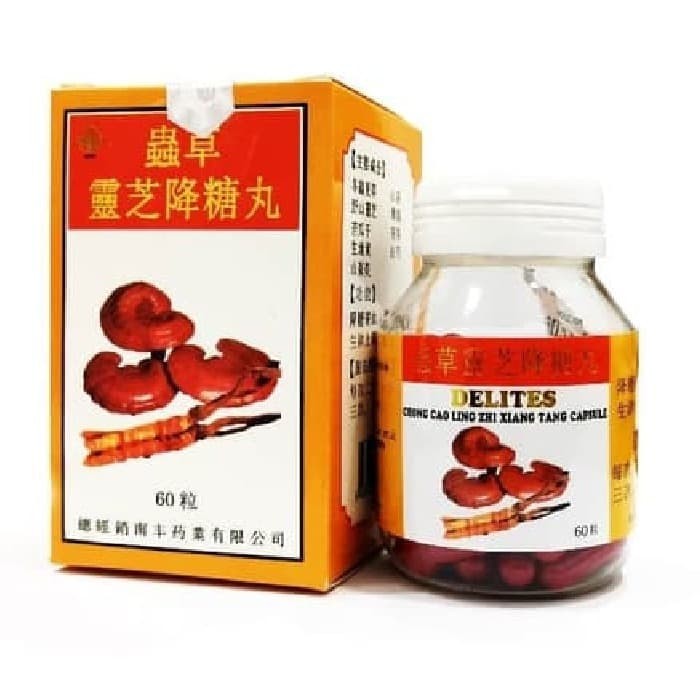 Jual DELITES CHONG CAO LING ZHI XIANG TANG(DIABETES)60'S | Shopee Indonesia