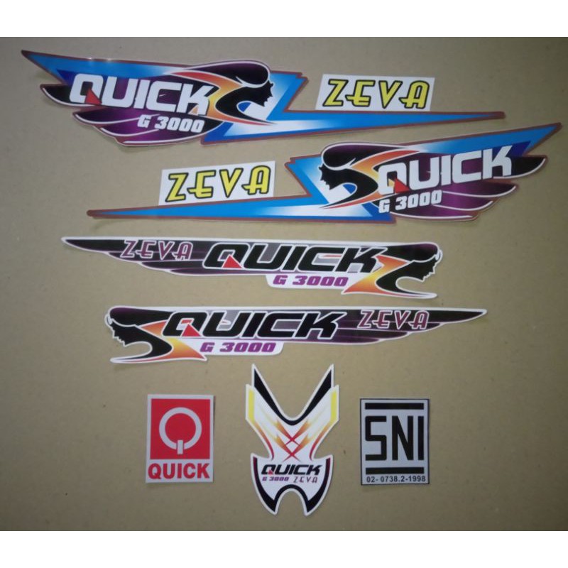 Jual stiker quick G3000 ZEVA traktor | Shopee Indonesia