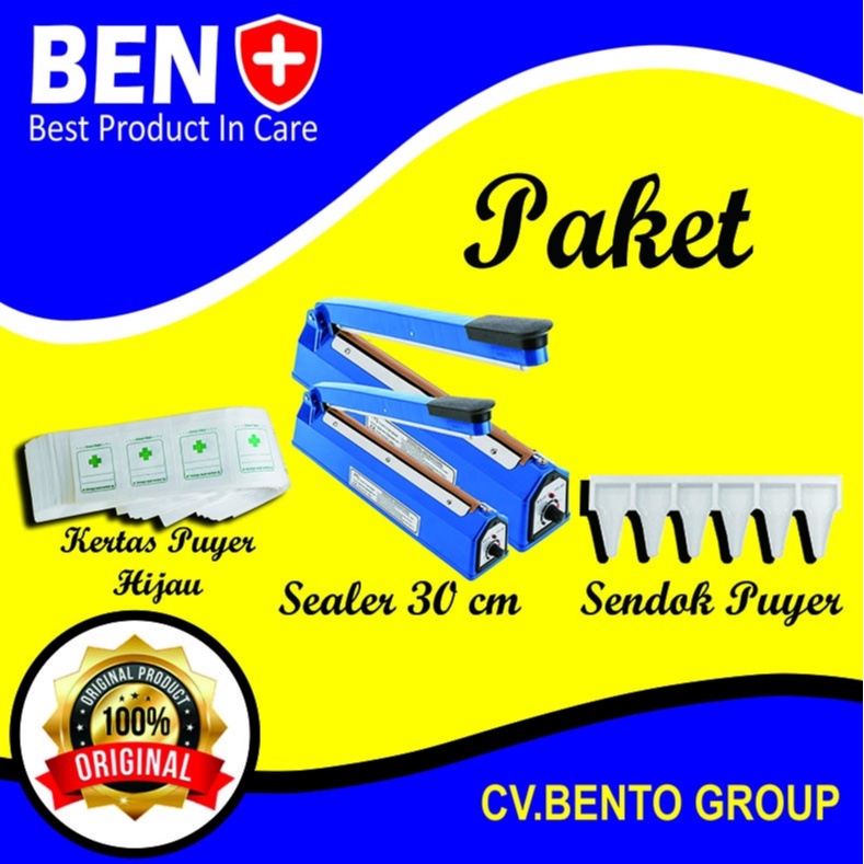 Jual Paket Alat pres 30 cm P + kertas puyer + sendok | Shopee Indonesia