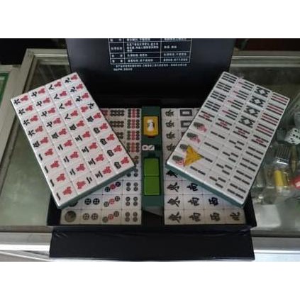 Jual `````````] Mahjong / Mahyong / Mahyock Green Size Extra Large ...